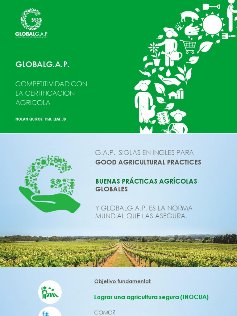 Clase Del Globalgap | Descargar gratis PDF | Guatemala | Alimentos
