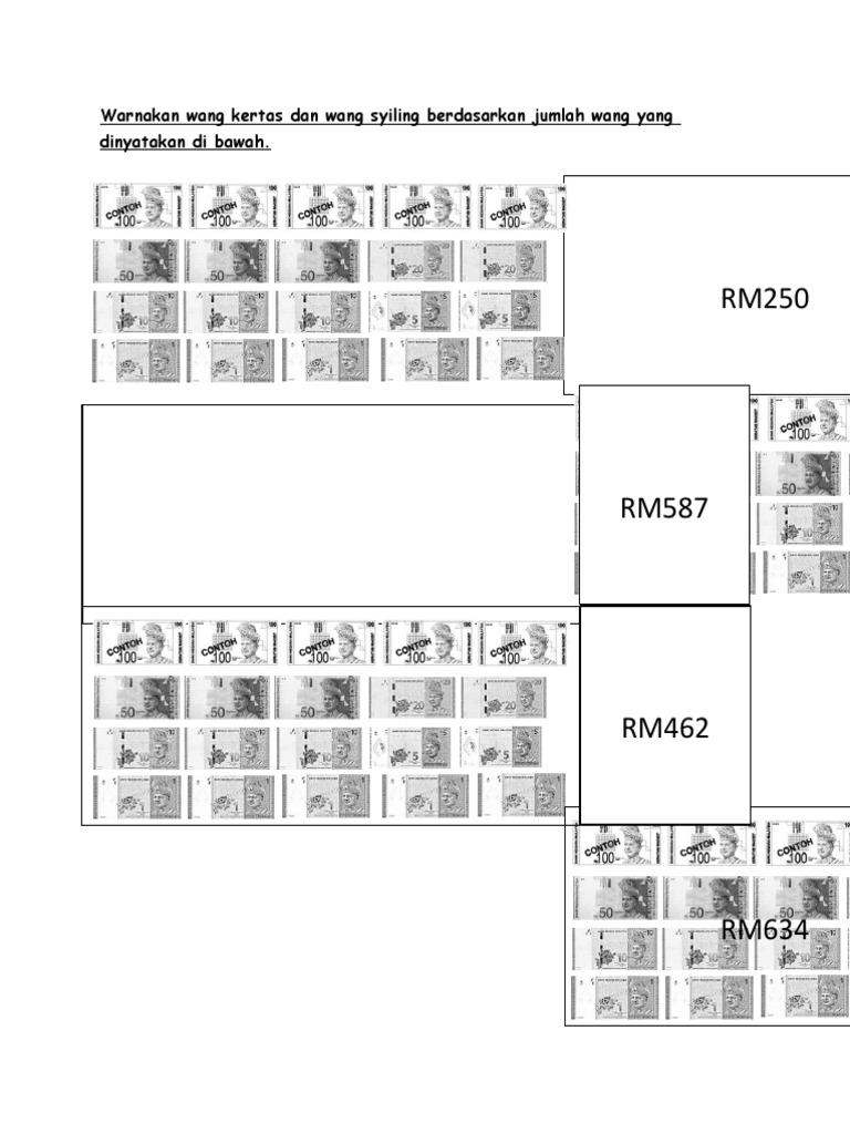 Latihan Wang Ringgit | PDF