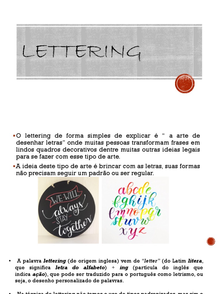 Arte do Lettering: Criatividade e Técnicas | PDF