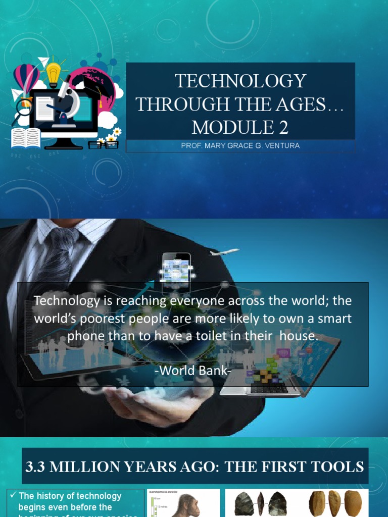 Technology Through The Ages | PDF | Steam Engine | Engines