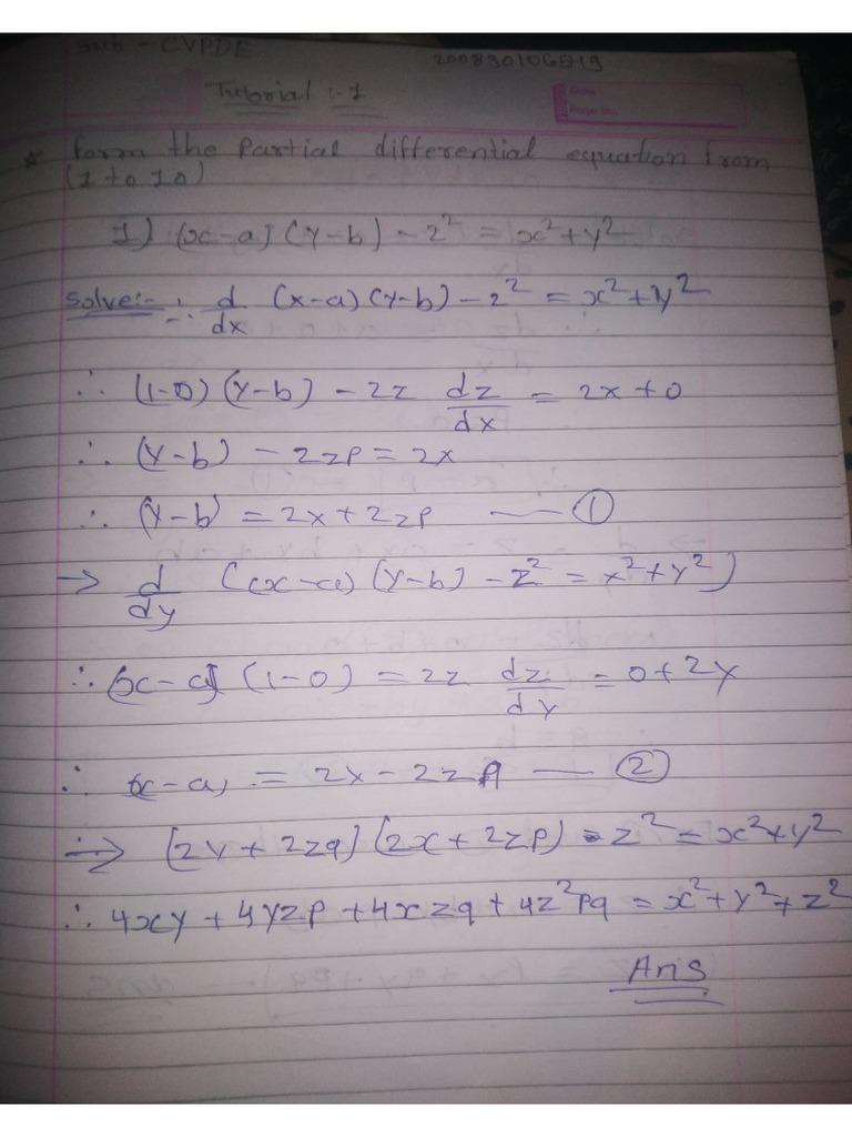 CVPDE Tutorial 1 | PDF