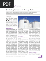 Storage Tank Data Sheet | PDF | Pressure | Pipe (Fluid Conveyance)