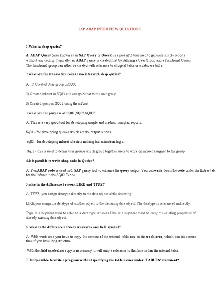 Reports Interview Q&A.. | PDF | Parameter (Computer Programming) | Databases