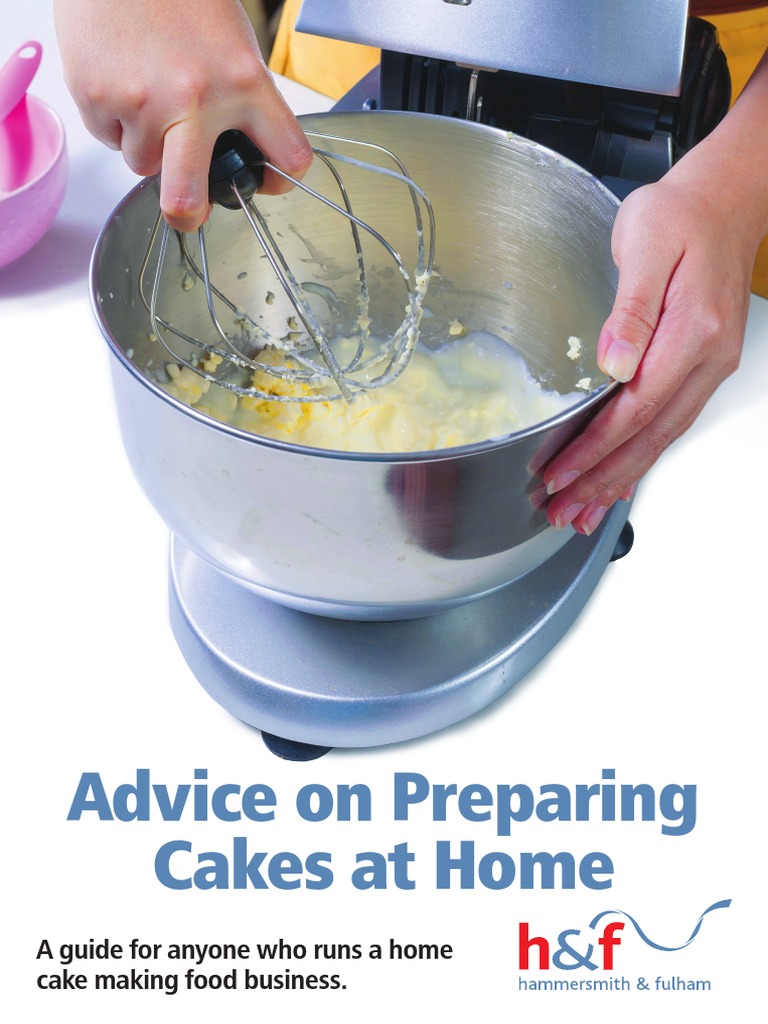 Cake Makers Guidance | PDF | Food Safety | Refrigerator