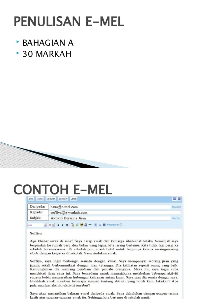 Penulisan e Mel | PDF