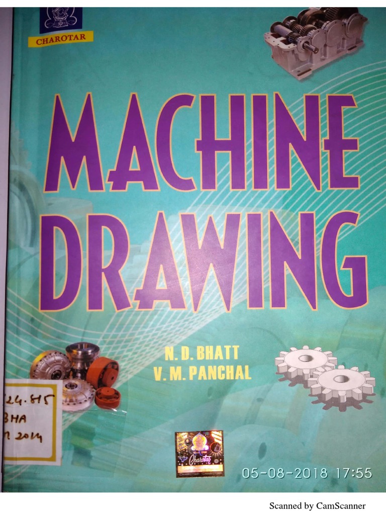 Machine Drawing by N D BHATT 2014 | PDF | Personal Digital Assistant ...