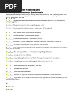 Blake and Mouton Managerial Grid Test | PDF | Leadership | Industrial ...