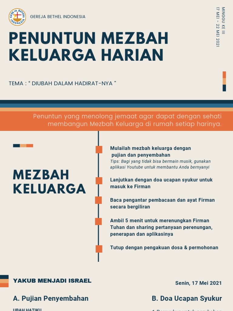 Penuntun Mezbah Keluarga | PDF