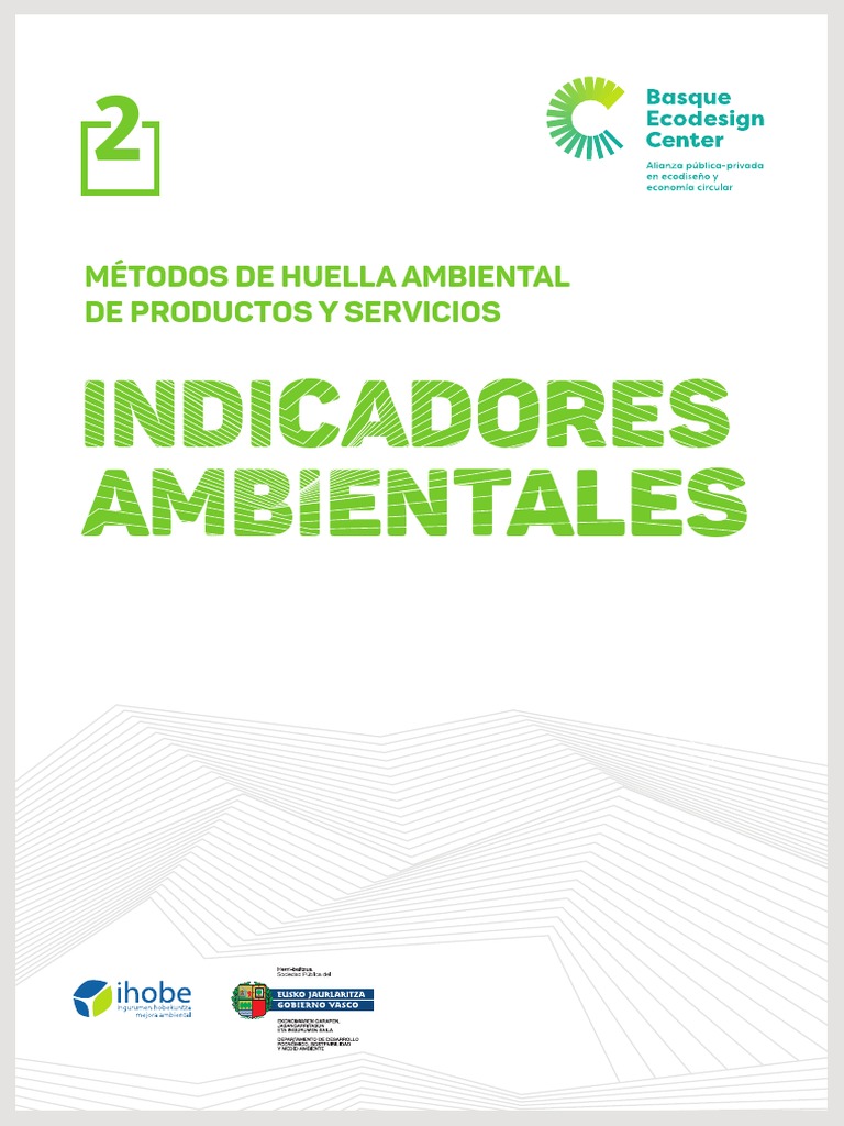 02 Indicadores Ambientales | PDF | Evaluación del ciclo de vida | Entorno natural