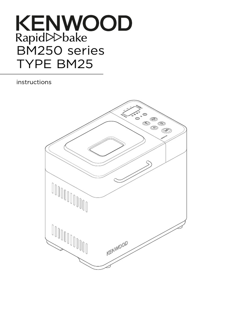Kenwood bread maker bm250 store