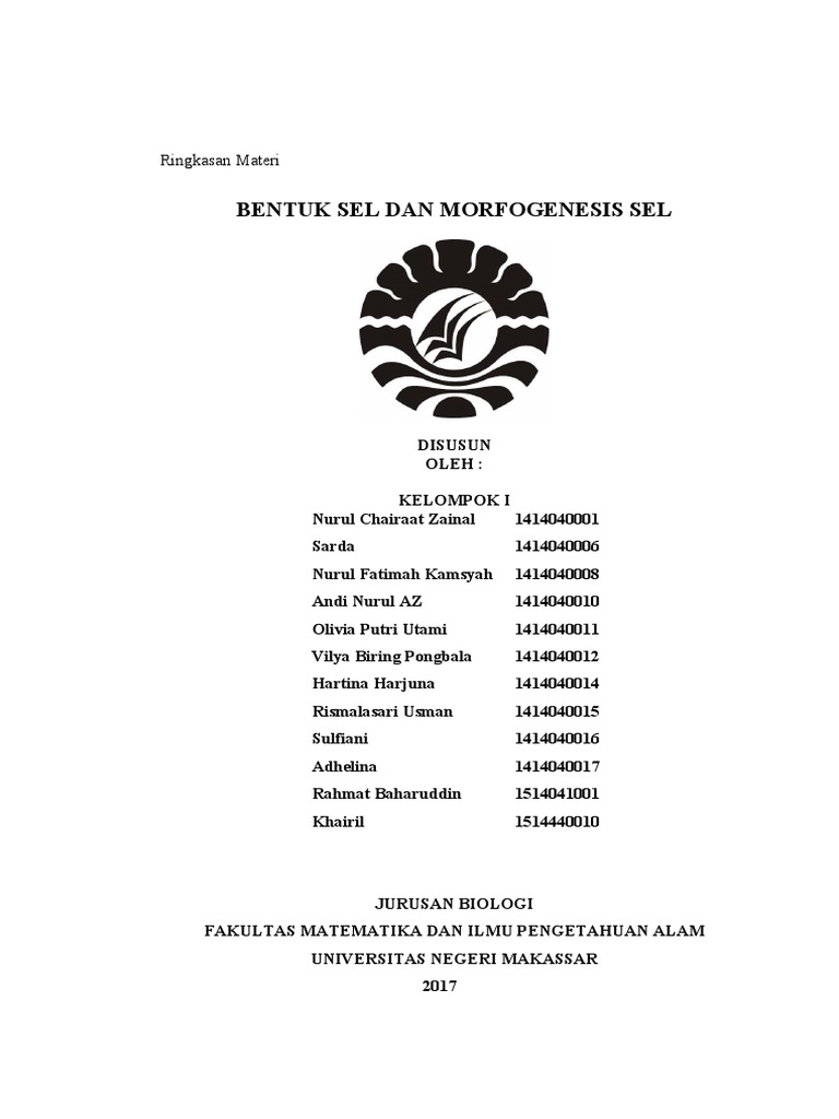 Morfogenesis Sel pada Hewan | PDF | Sains & Matematika