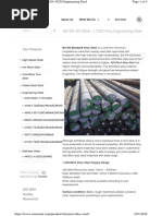 42CrMo4 Steel Data Sheet | PDF | Steel | Strength Of Materials