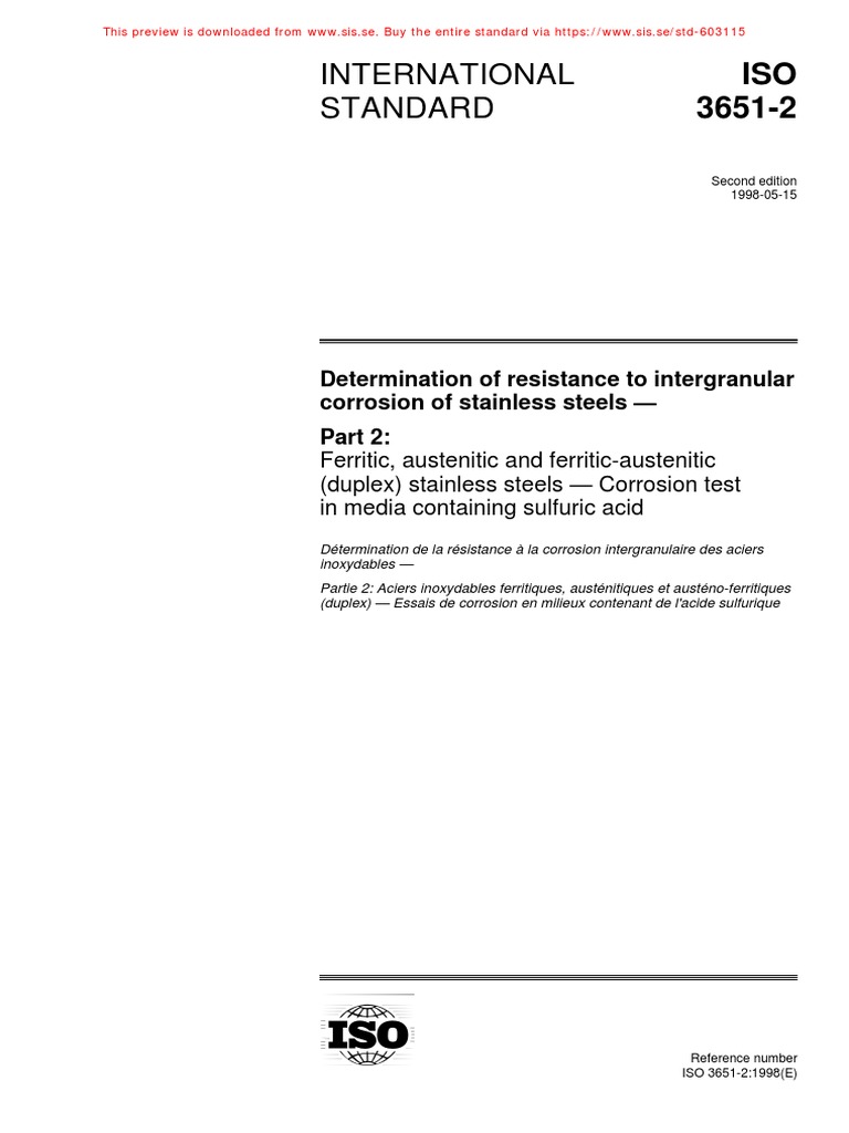 Iso 3651 2 en PDF | PDF | International Organization For ...