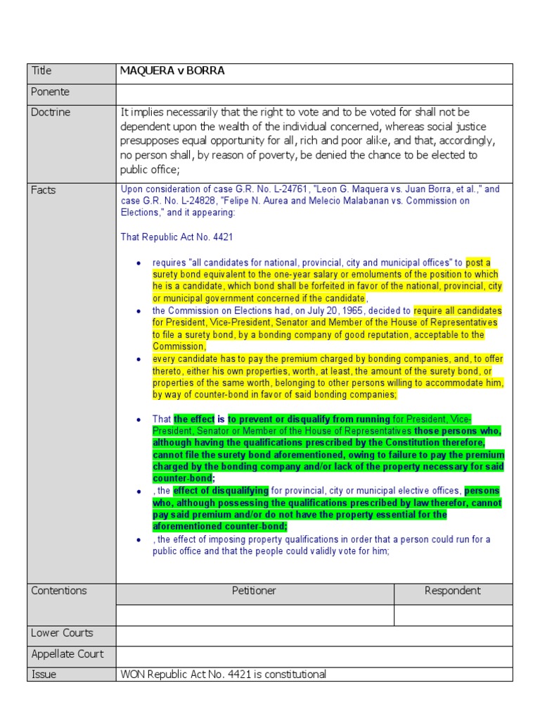 61 Maquera V Borra | PDF | Bail | Property