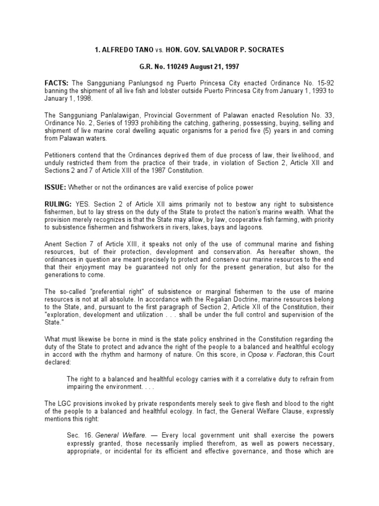 LGC Case Digest | PDF | Substantive Due Process | Mandamus