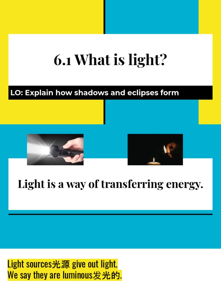 Physics-6 Light | PDF | Refraction | Shadow