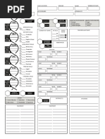 BESM D20 - Character Sheet | PDF | Role Playing | Video Games