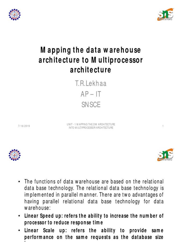 DW To MP Mapping | Download Free PDF | Parallel Computing | Databases DW To MP Mapping | Download Free PDF | Parallel Computing | Databases