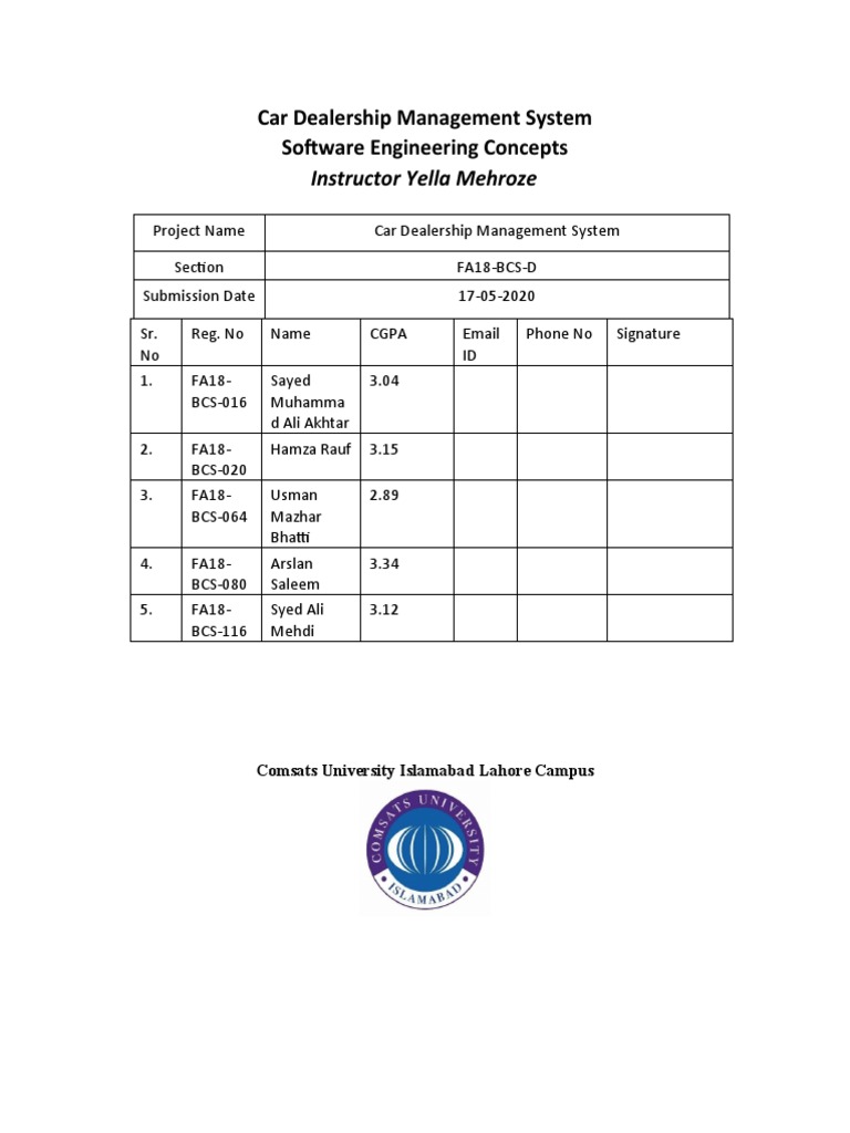 Original Car Dealership Management System Pdf Login Use Case