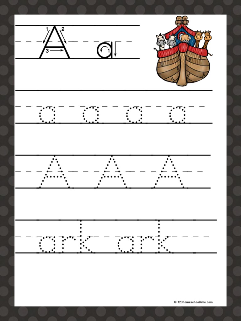 Tracing Alphabet | PDF