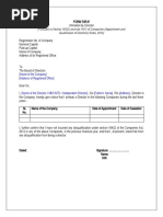 Form DIR-8 - Format | PDF