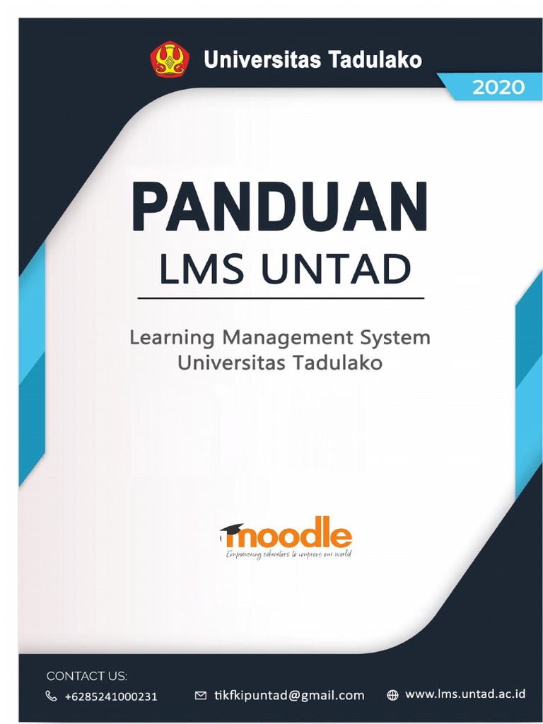 Panduan Akses dan Pengelolaan LMS Untad | PDF