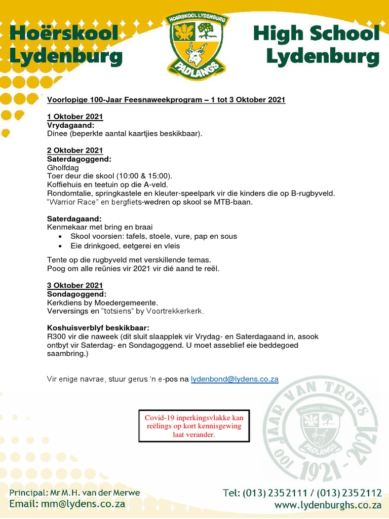 Eeufees Program | PDF