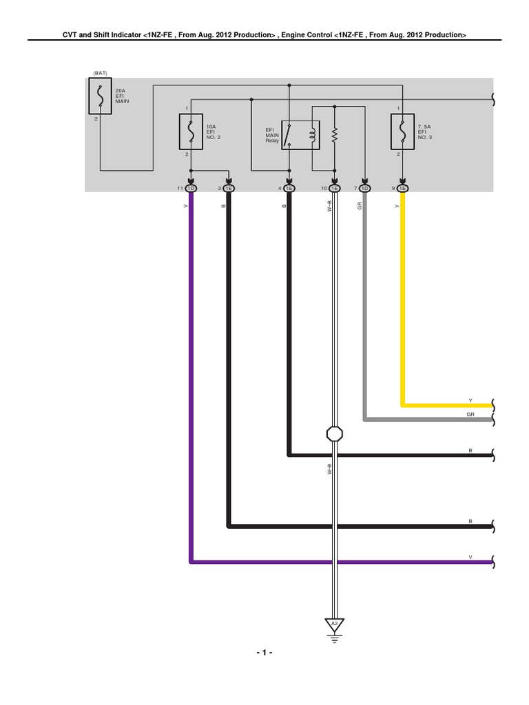 CVT and Shift Indicator, Engine Control | PDF | Engines | Manufactured ...