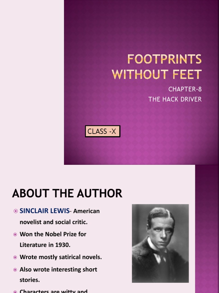 Class - X: Chapter-8 The Hack Driver | PDF