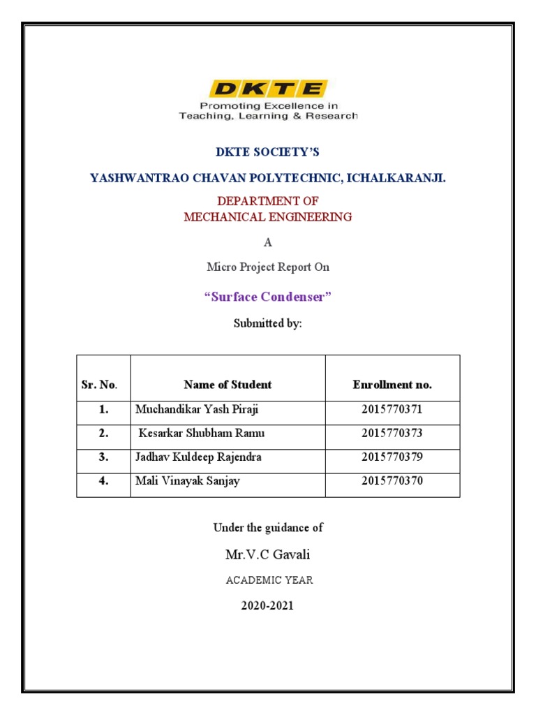 TEN Micro Project 01 | PDF | Gases | Transparent Materials