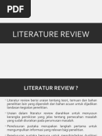 Contoh Literature Review | PDF | Metode & Bahan Ajar