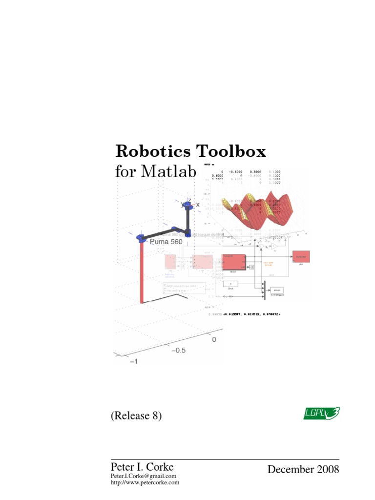 Robot Manual Peter Corke | PDF | Computers