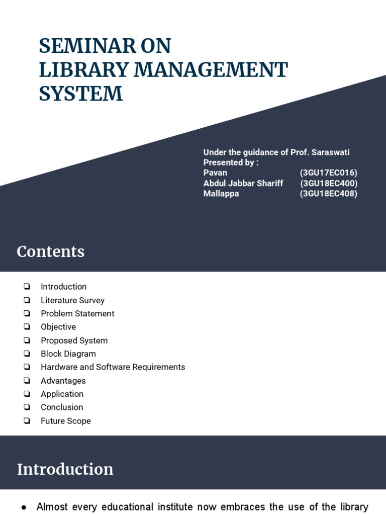 Library Management System Overview | PDF | Libraries | Databases