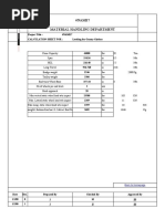 Crane Weight & Wheel Load Calculation 10 Ton SG | PDF | Crane (Machine ...