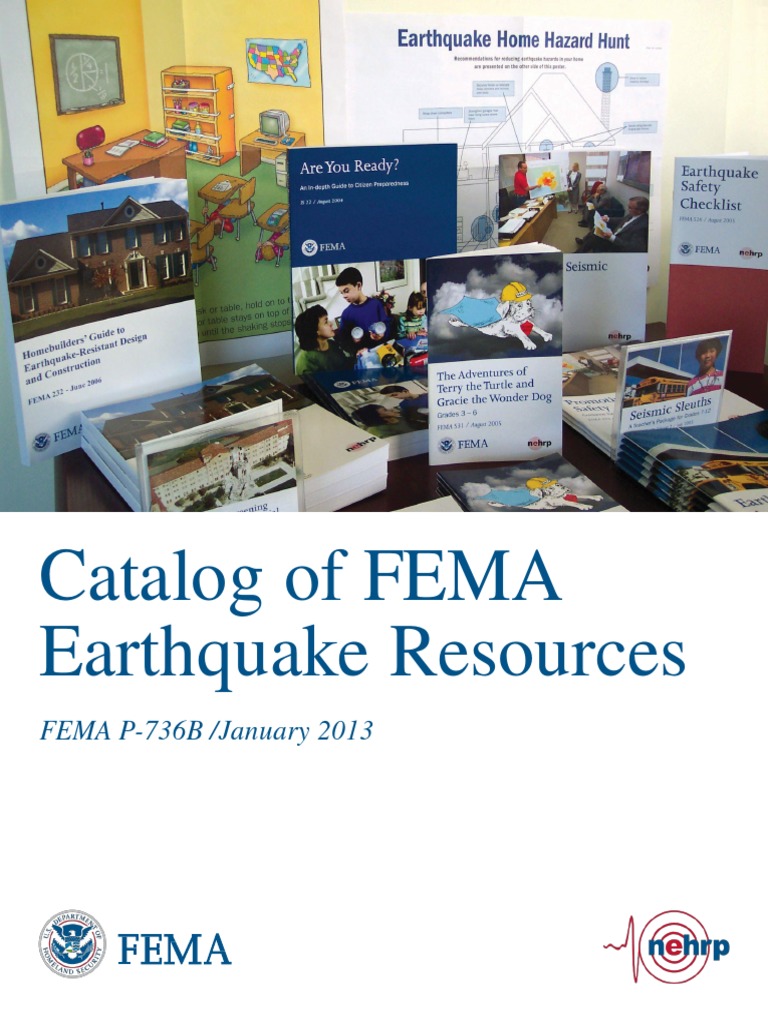 FEMA P-736B 2013 - Catalog of FEMA Earthquake Resources | PDF ...