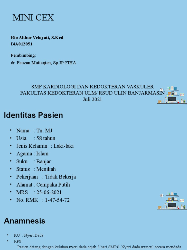 Mini CEX: Kasus Nyeri Dada dan EKG | PDF