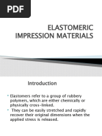 Elastomeric Impression Materials | PDF | Elastomer | Materials