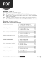 Prepare 3 Workbook Answer Keys | PDF