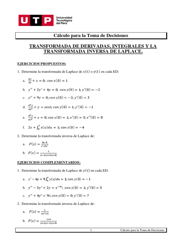 S12.s1 - Resolver Ejercicios | PDF
