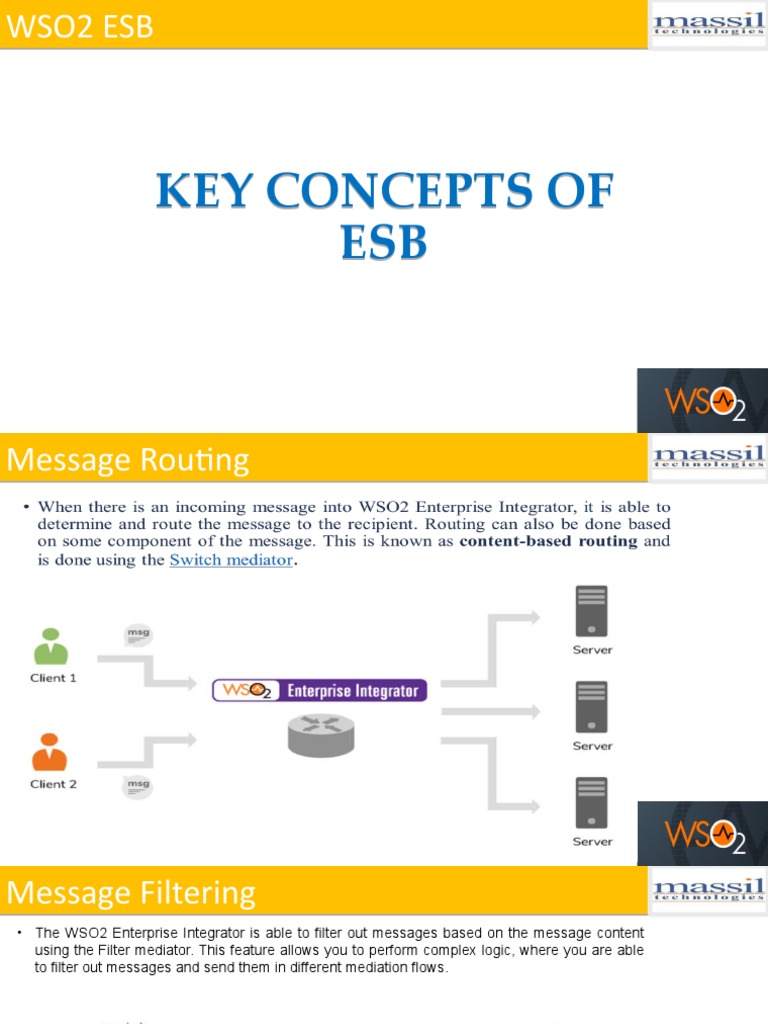 Key Concept of ESB | PDF | Load Balancing (Computing) | Computer Science