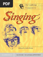 Singing History | PDF | Singing | Human Voice