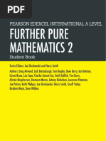 Maths Further Core Pure 2 | PDF
