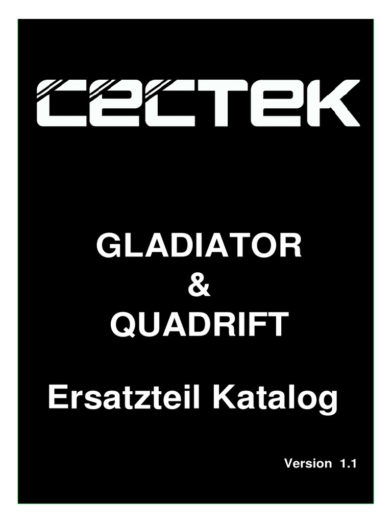 871 Cectek Gladiator Katalog Dilu de | PDF