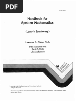 Pronunciation Guide for Math Symbols | PDF | Trigonometric Functions ...