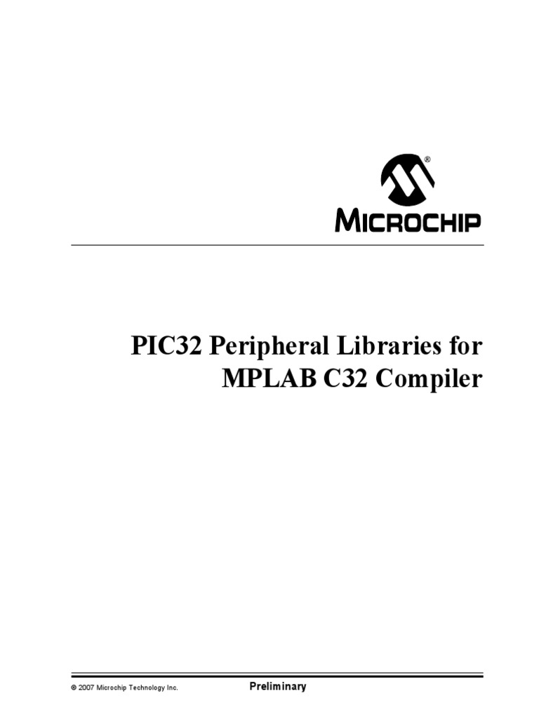 32 Bit Peripheral Library Guide - NEW | PDF | Subroutine | Cpu Cache