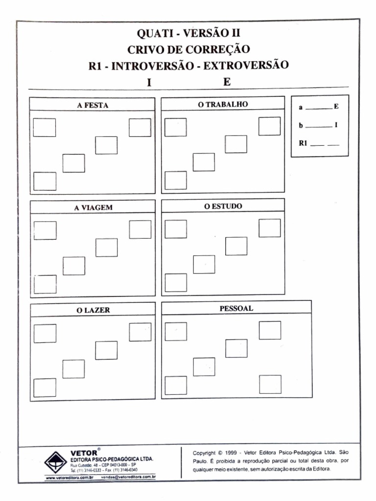 Materiais para Fins de Estudo - Quati Crivo | PDF