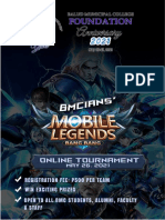 MLBB Tournament Rules | PDF | Tournament | Professional Wrestling