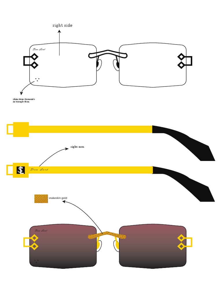 Glasses Tech Pack | PDF