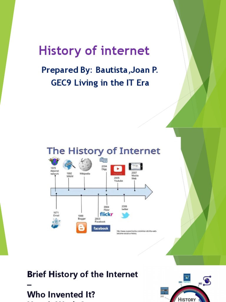 GEC9 History of Internet Report | Download Free PDF | Internet Protocol ...