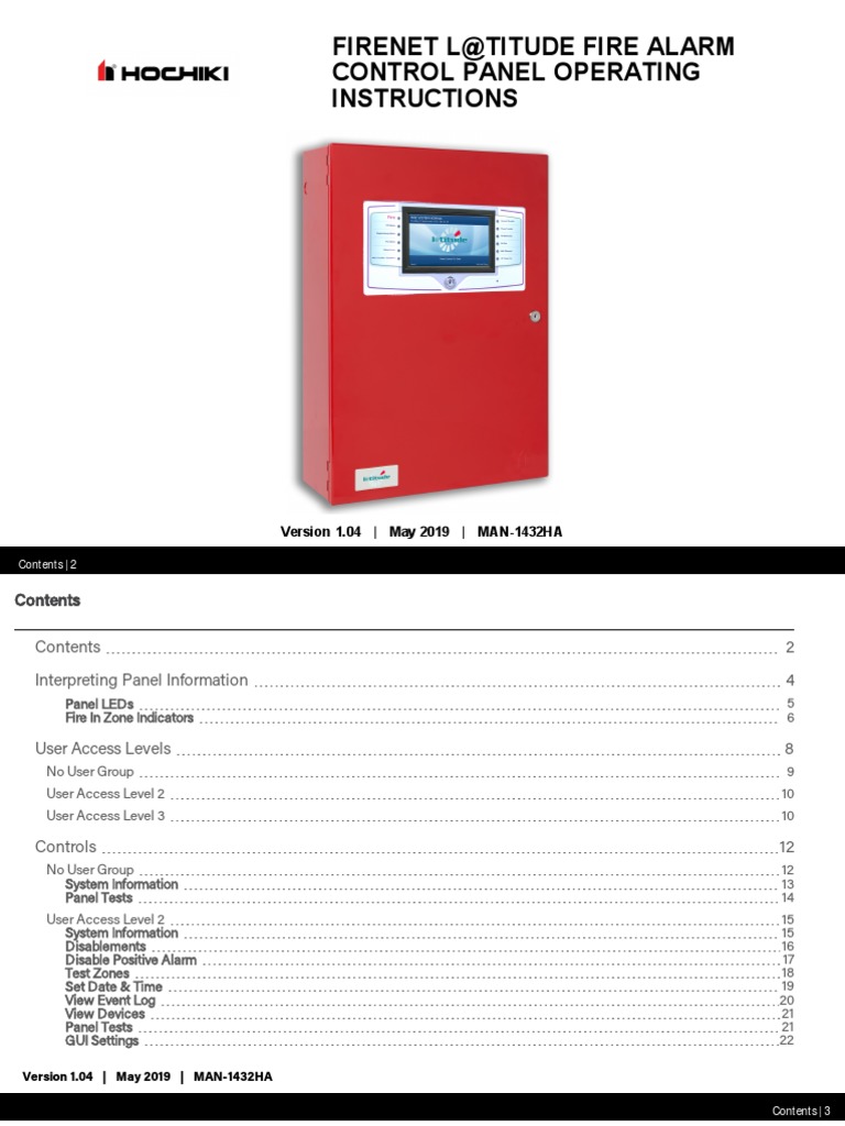 Hochiki Manual MAN-1432HA | PDF | Computer Network | Computer Engineering